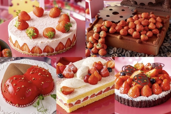 苺だらけの贅沢スイーツビュッフェ＆アフタヌーンティー「Strawberry Chocolate Factory」ヒルトン名古屋で1月9日より ...